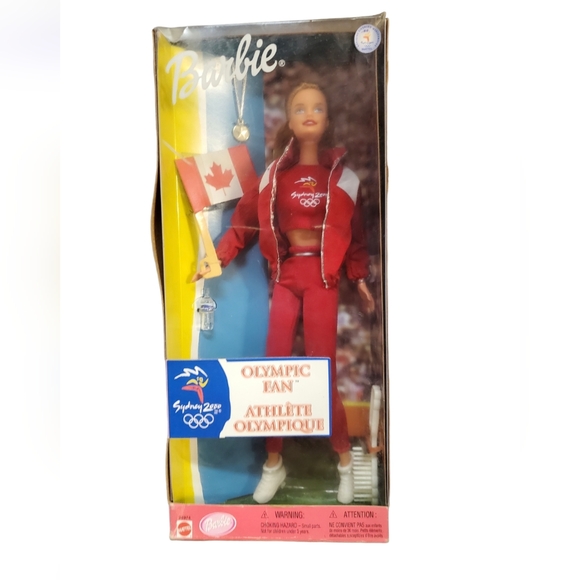 Barbie | Toys | Barbie Olympic Fan Sydney 200 Canadian 999 | Poshmark